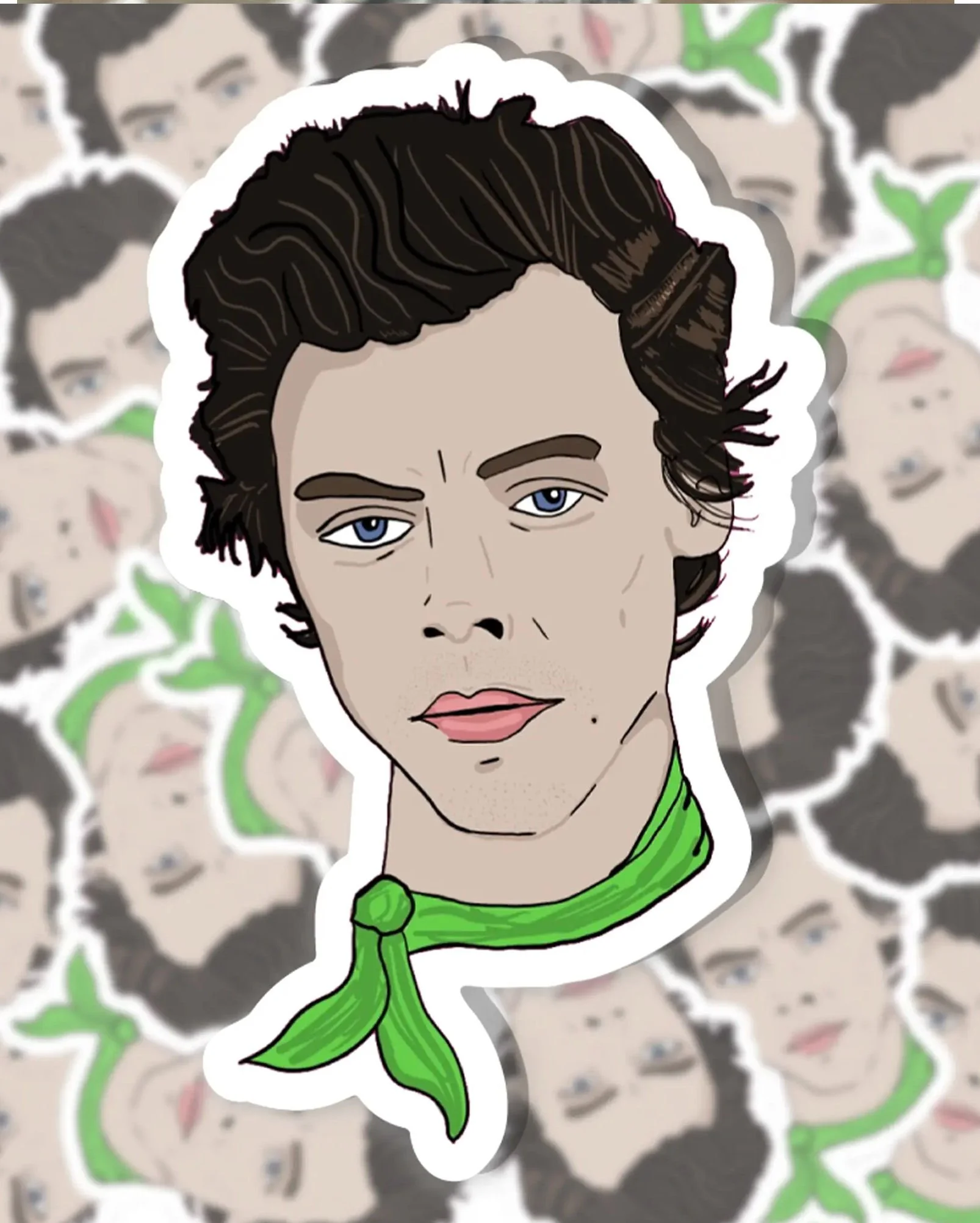 Harry Styles Drawing Cartoon