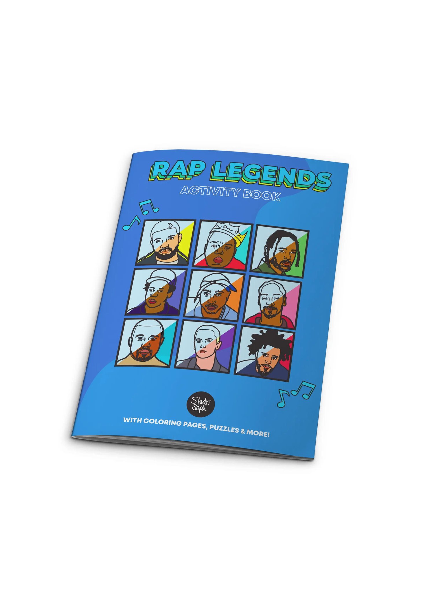Rap Coloring Book Pages