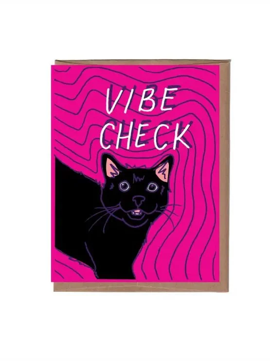 Vibe Check Card — Lost Objects, Found Treasures