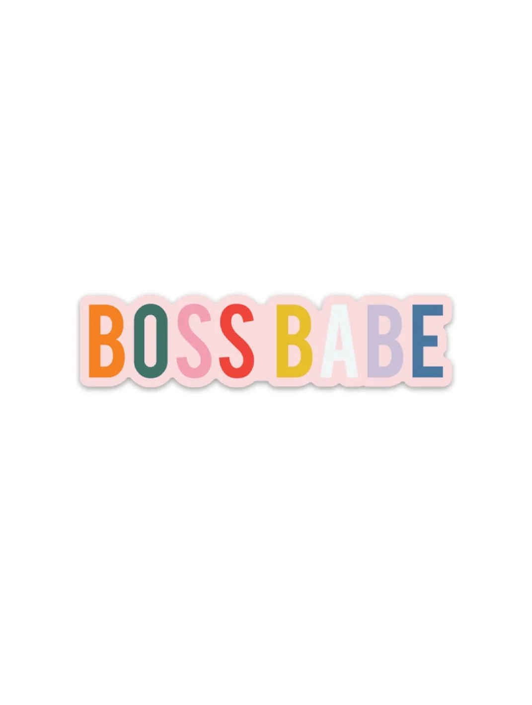 Boss Babe Sticker — Lost Objects Found Treasures