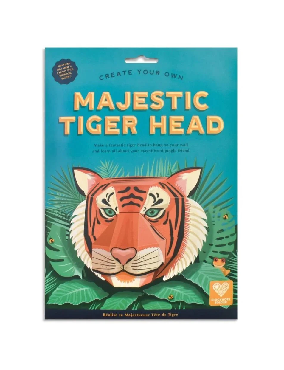 Create Your Own Paper Majestic Tiger Head — Lost Objects, Found Treasures
