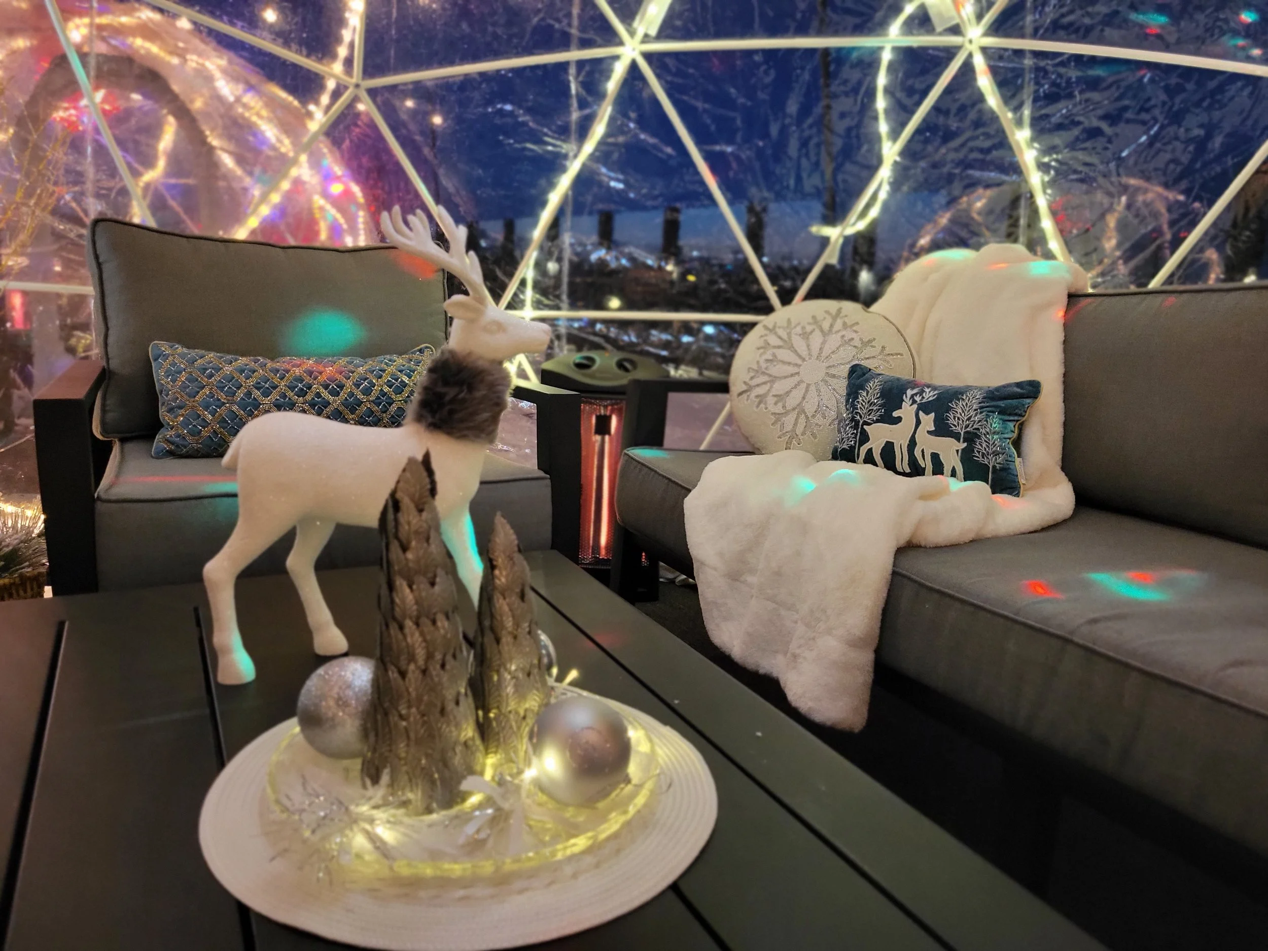 Fire + Ice Igloos — Rooftop at The Envio