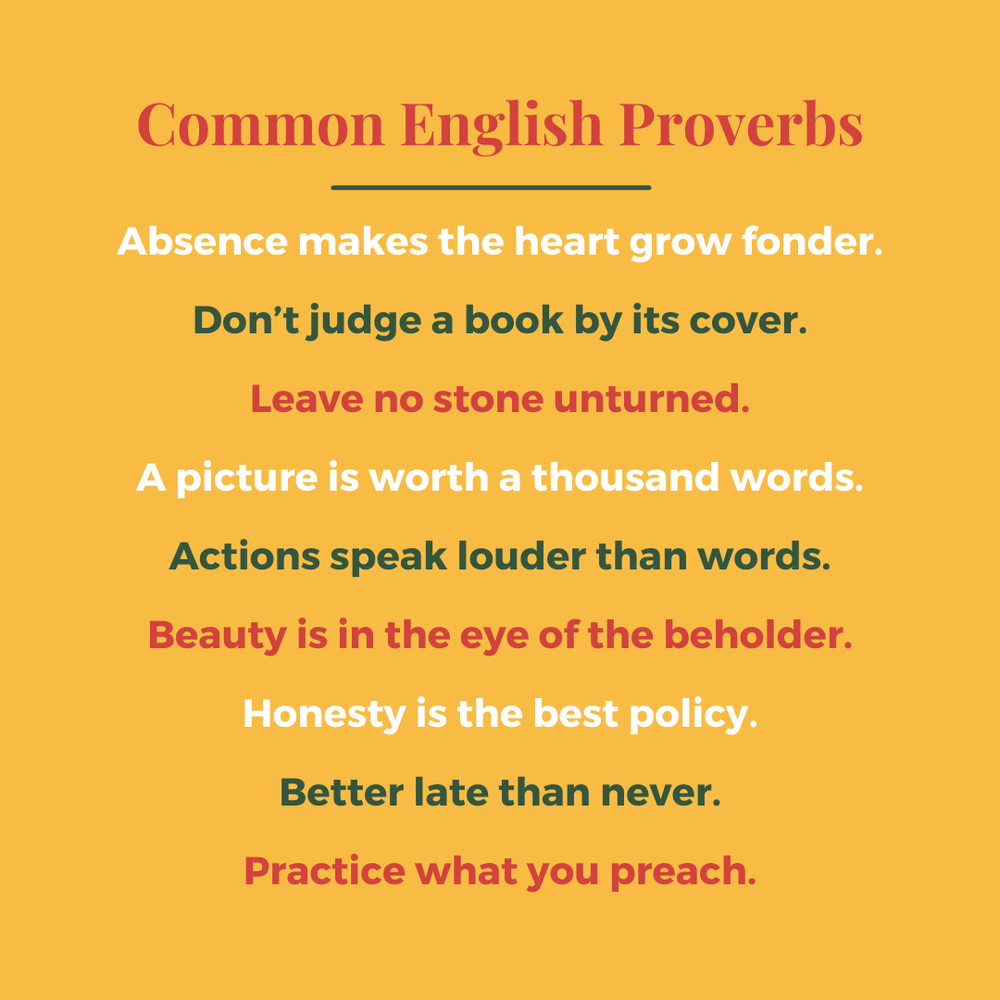 A Passion for Proverbs — Quest for Eternal Sunshine