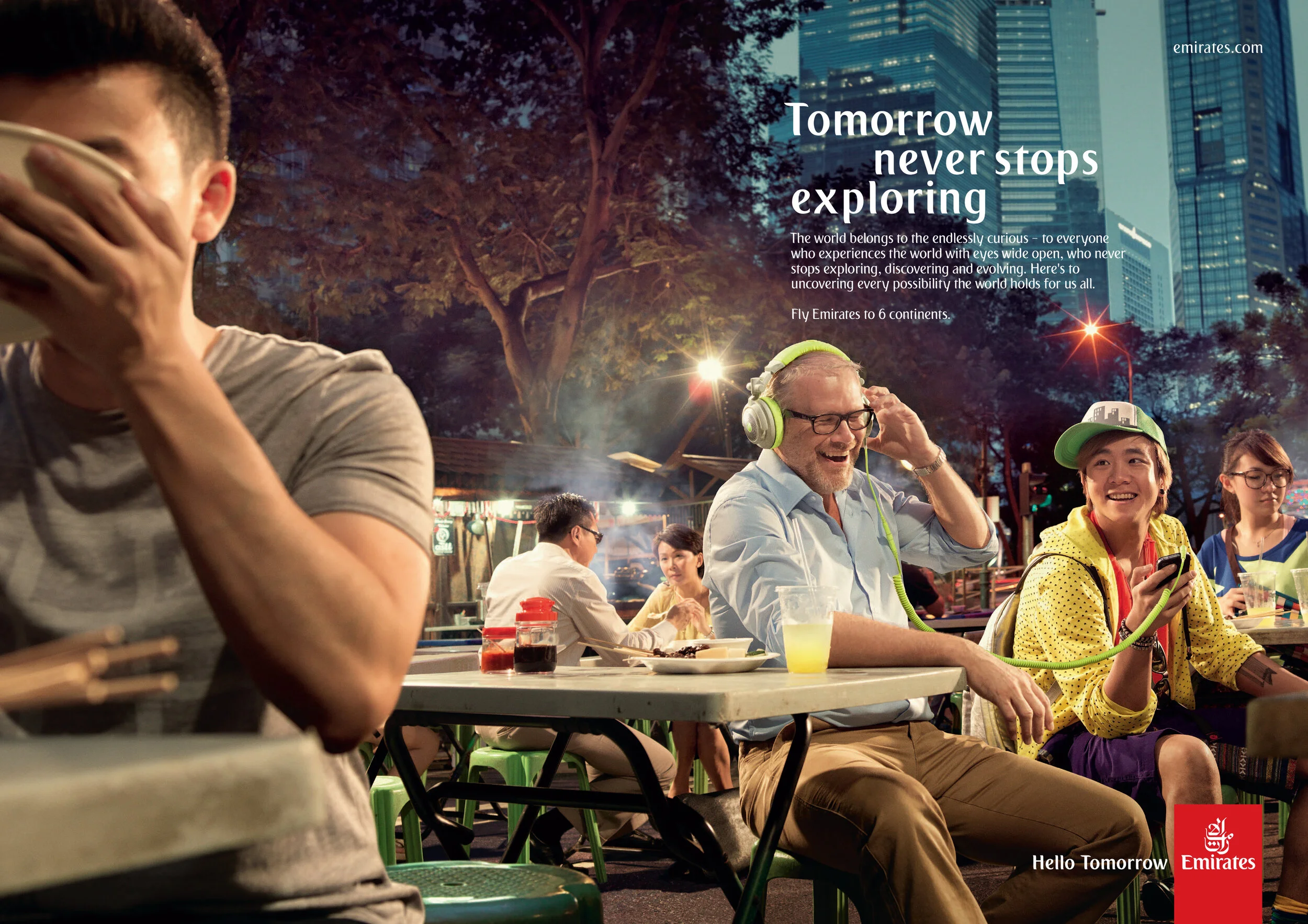 Emirates Hello Tomorrow Logo