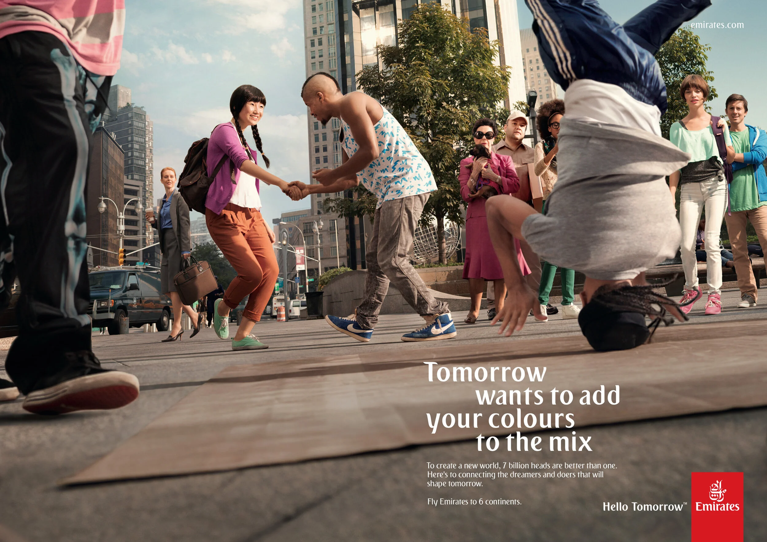 Emirates Hello Tomorrow Logo