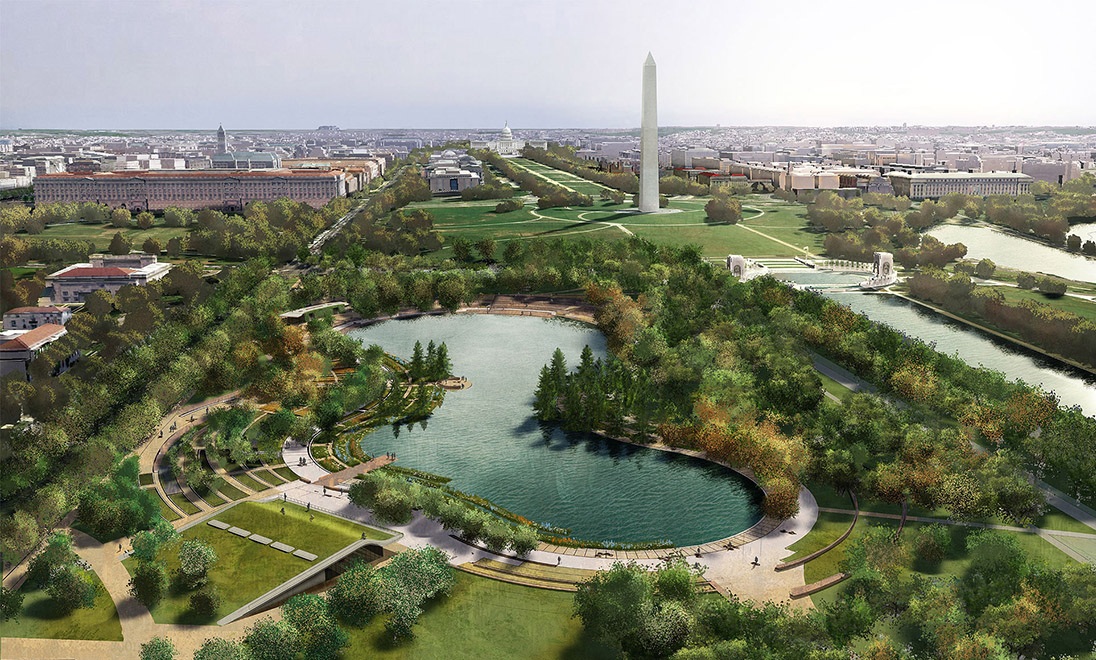 Constitution Gardens — Wolf Josey Landscape Architects