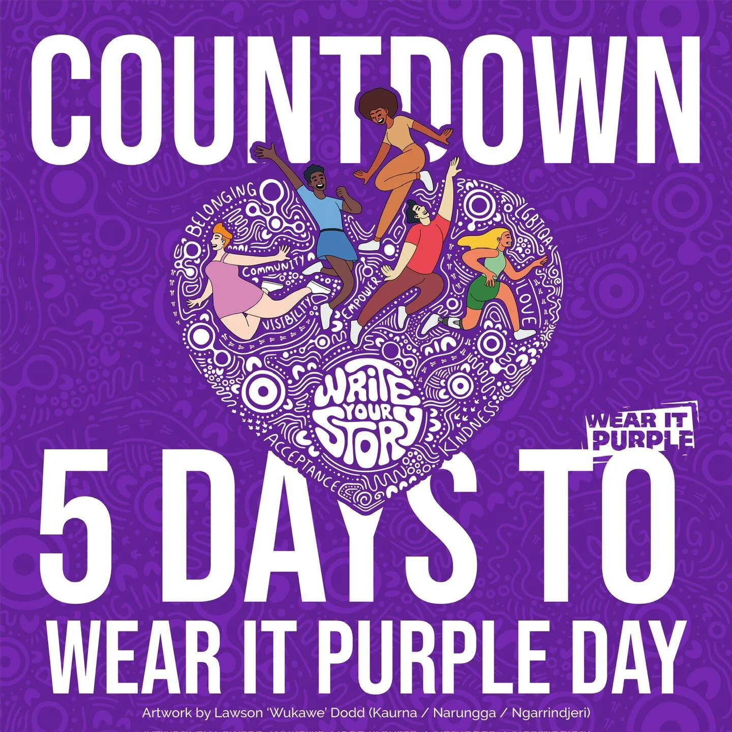 WEAR IT PURPLE