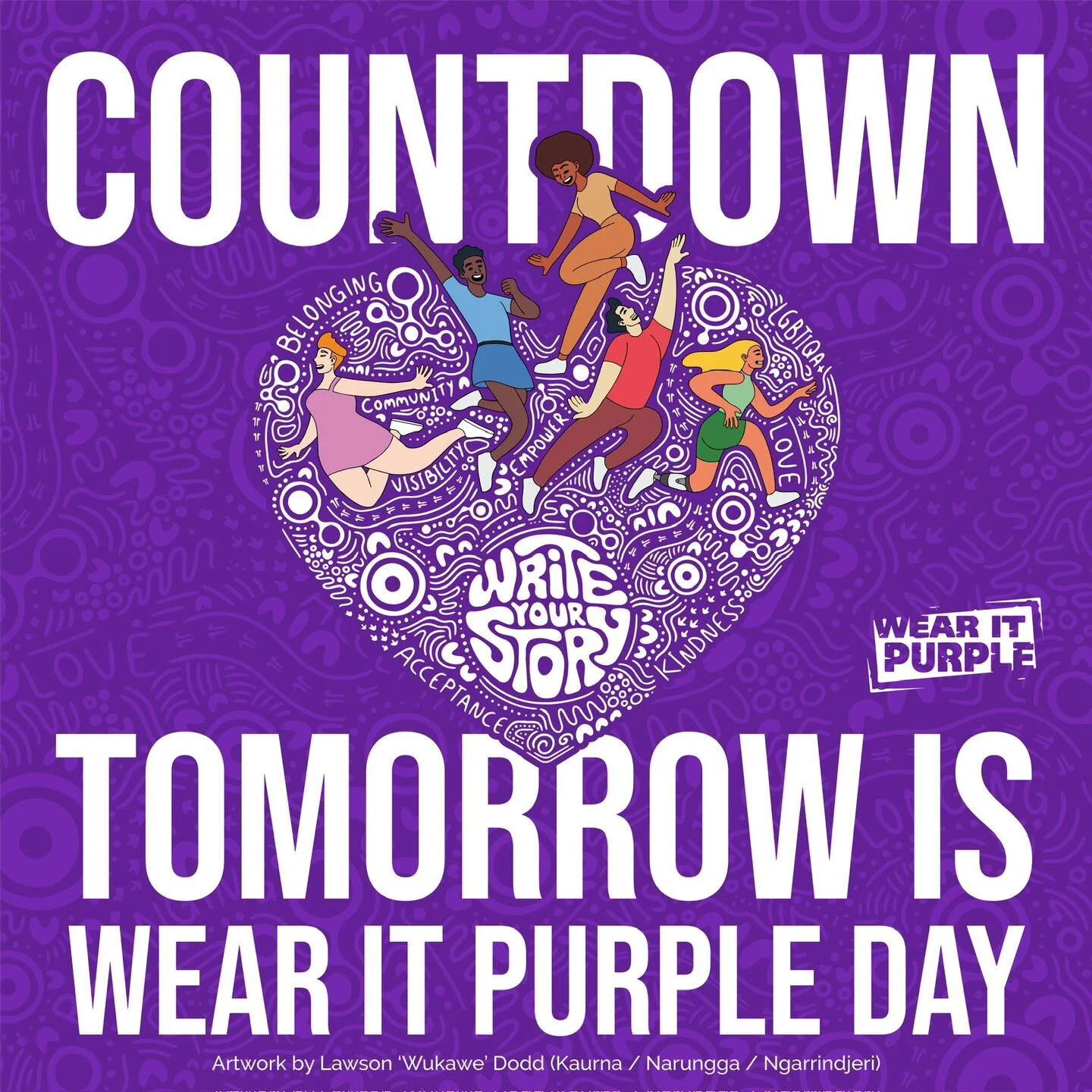 WEAR IT PURPLE