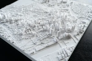 3D Printed Cities – Map Art | MiniCityArt