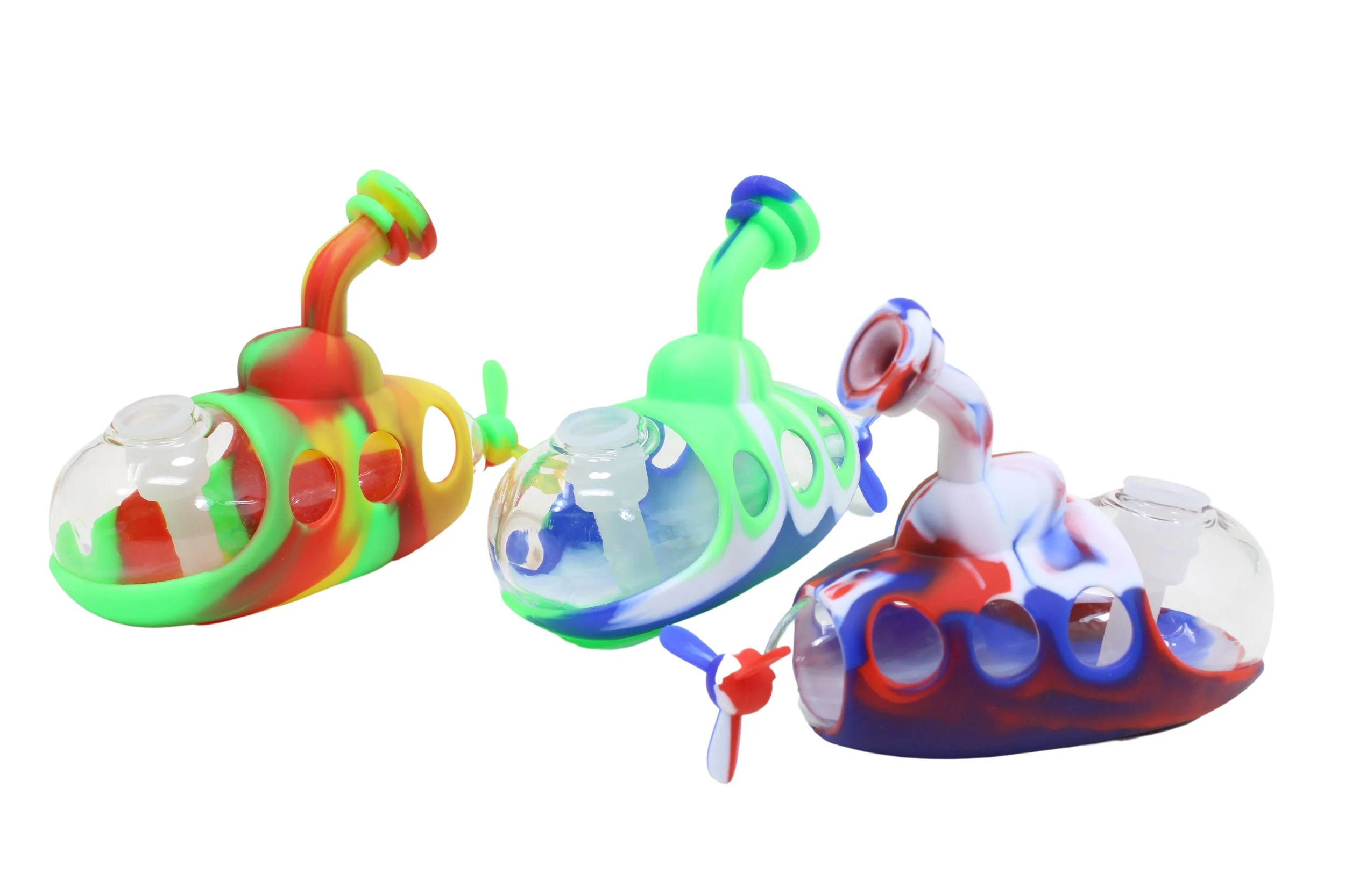 5" Silicone Submarine with Glass Guts Rig — WYN Distribution