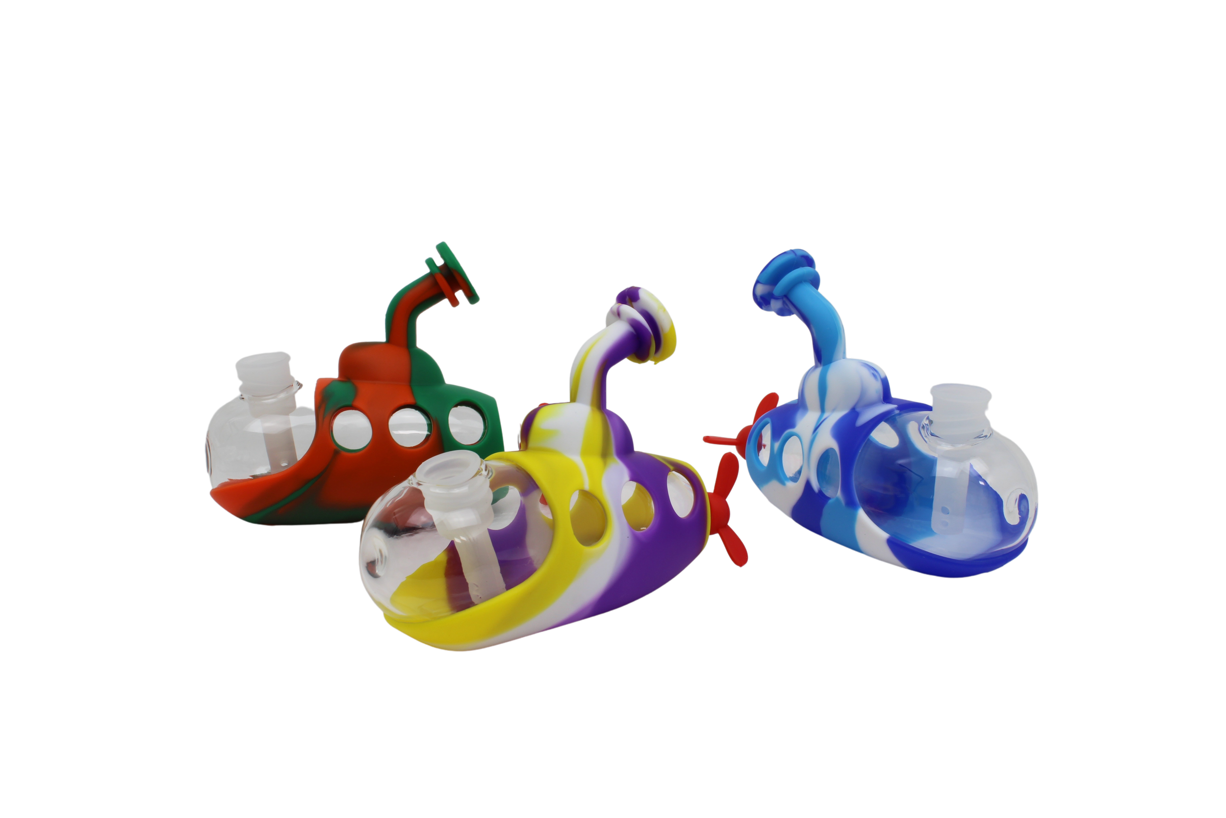 5" Silicone Submarine with Glass Guts Rig — WYN Distribution