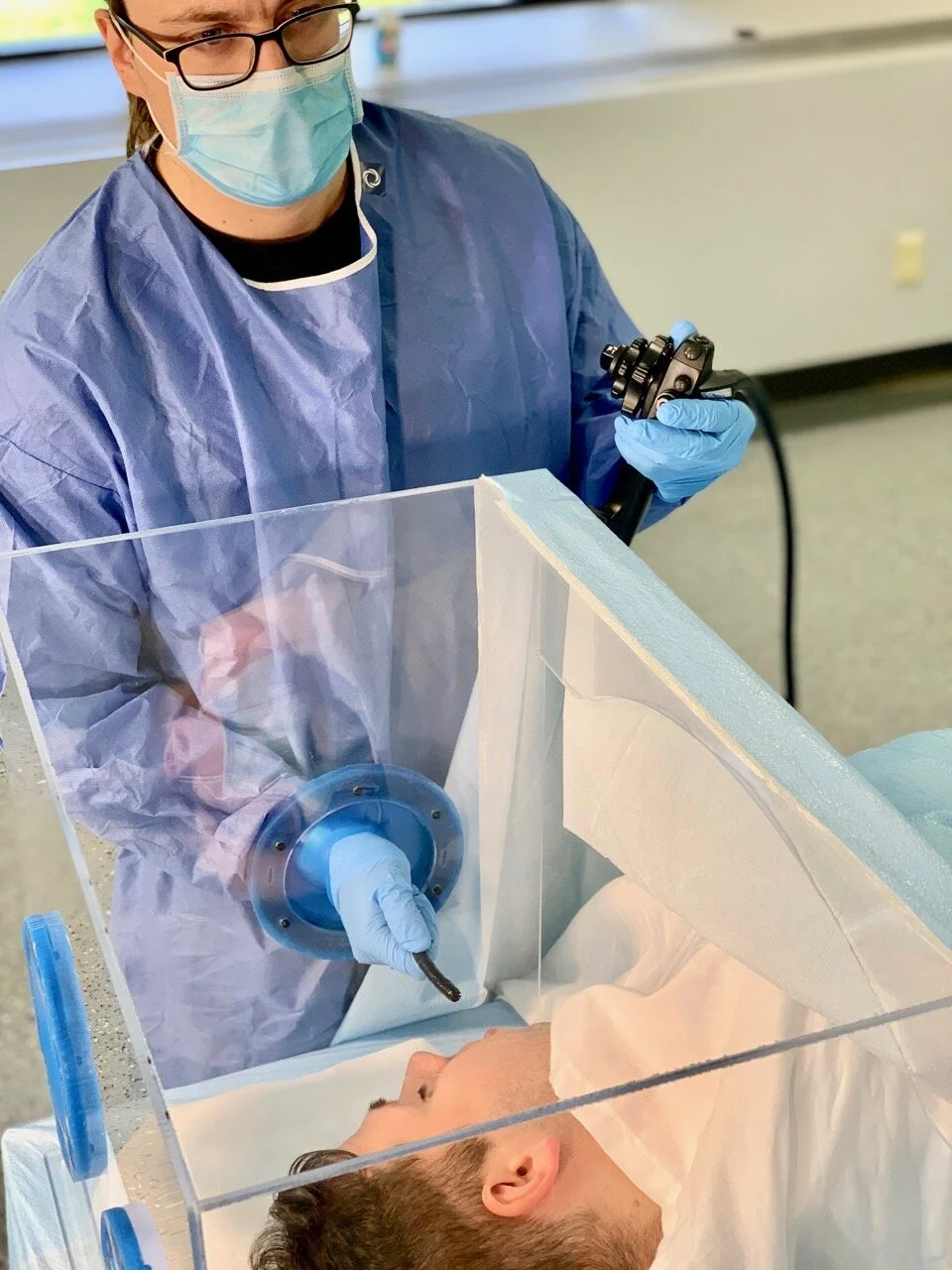 Endosim - AerosolBarrier(TM) - Intubation Box — EndoSim Evidence-Based ...