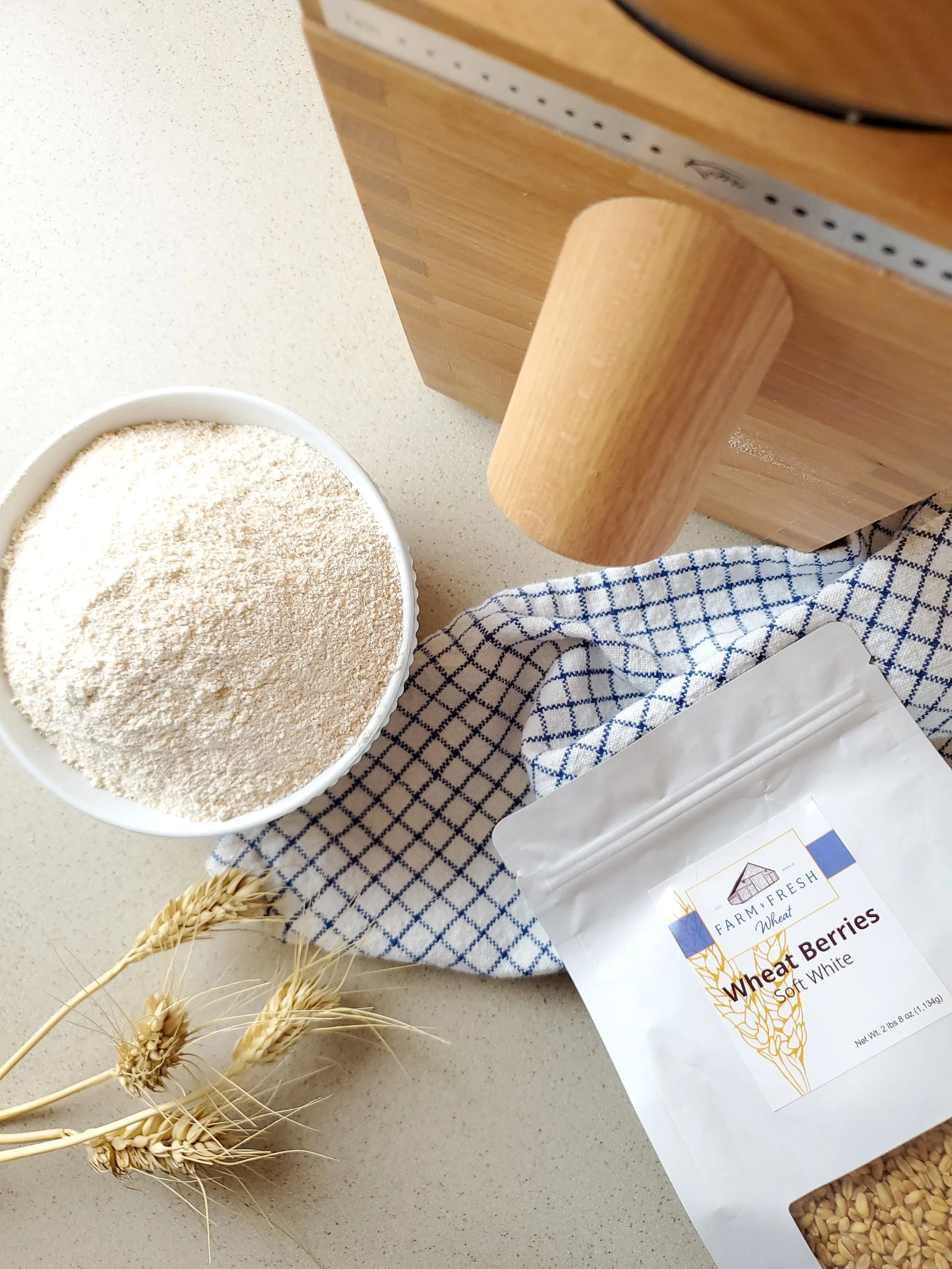 New to Milling Challenge: Using Your Mill — Farm Fresh Wheat | White Wheat Berries for Home Milling