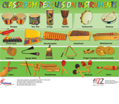 Posters - Classroom Percussion Instruments — Jellybeans Music