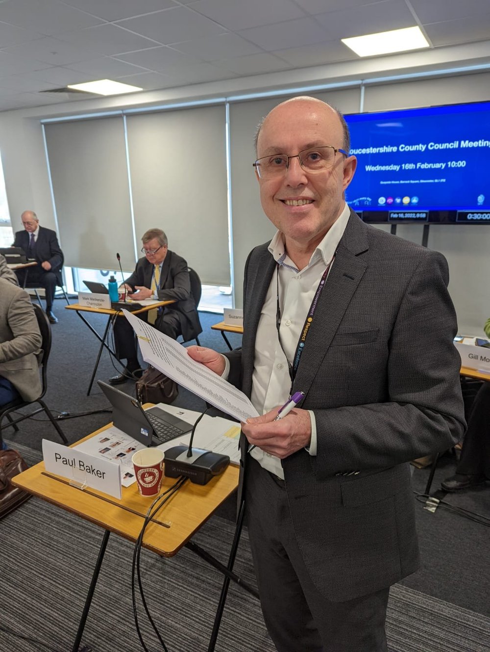 Meet the Trustees - Paul Baker — Cheltenham Welcomes Refugees