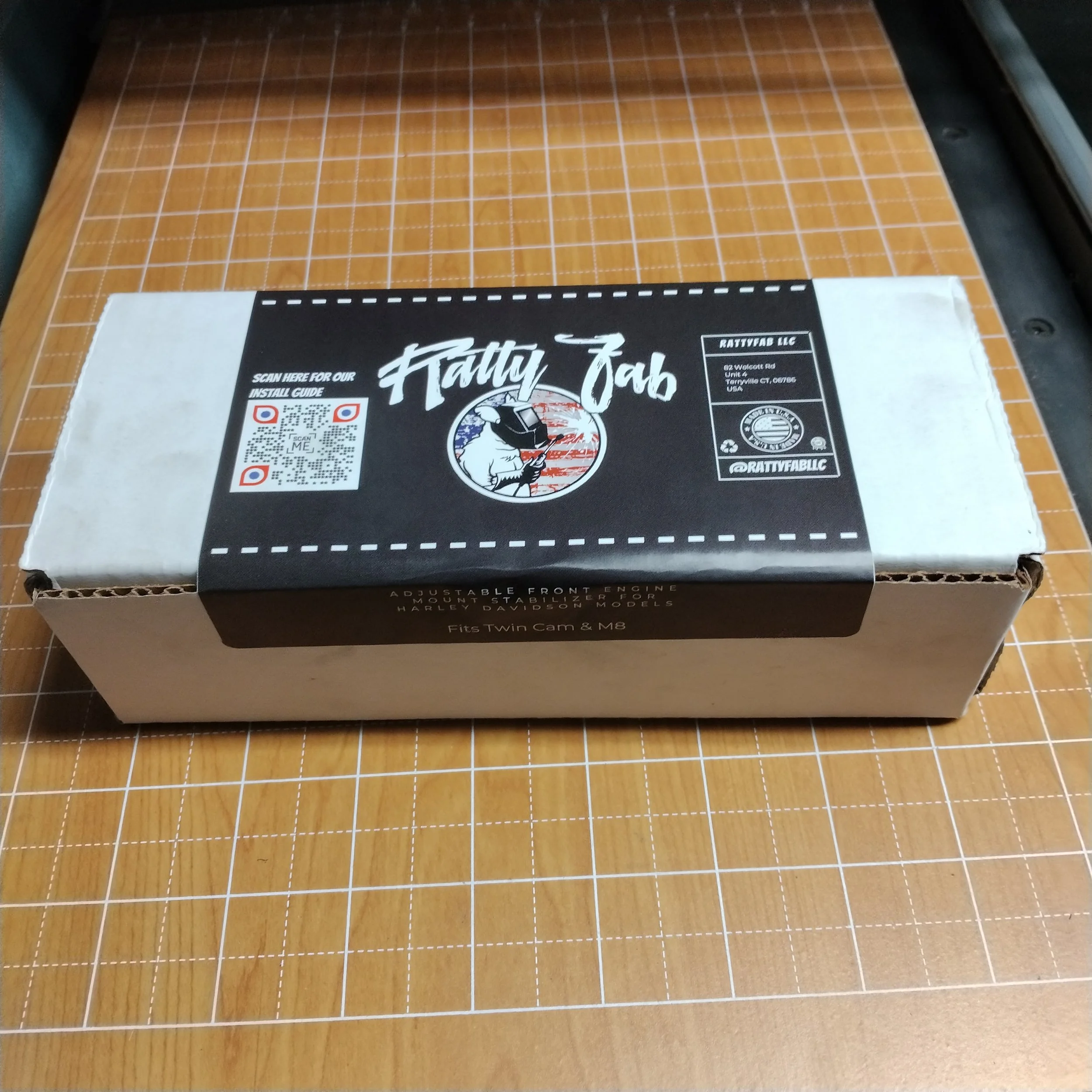 Adjustable Front Engine Mount Stabilizer For Touring Models — RattyFab