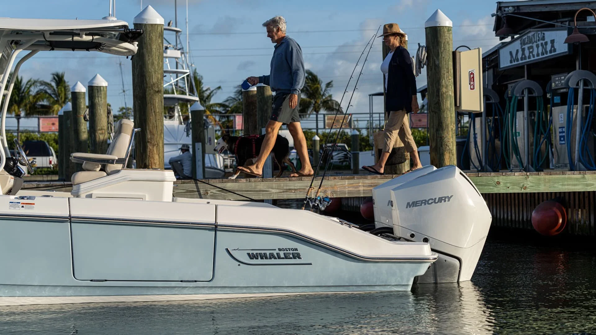 Boston Whaler Dauntless 280 — The Marina at Southbank