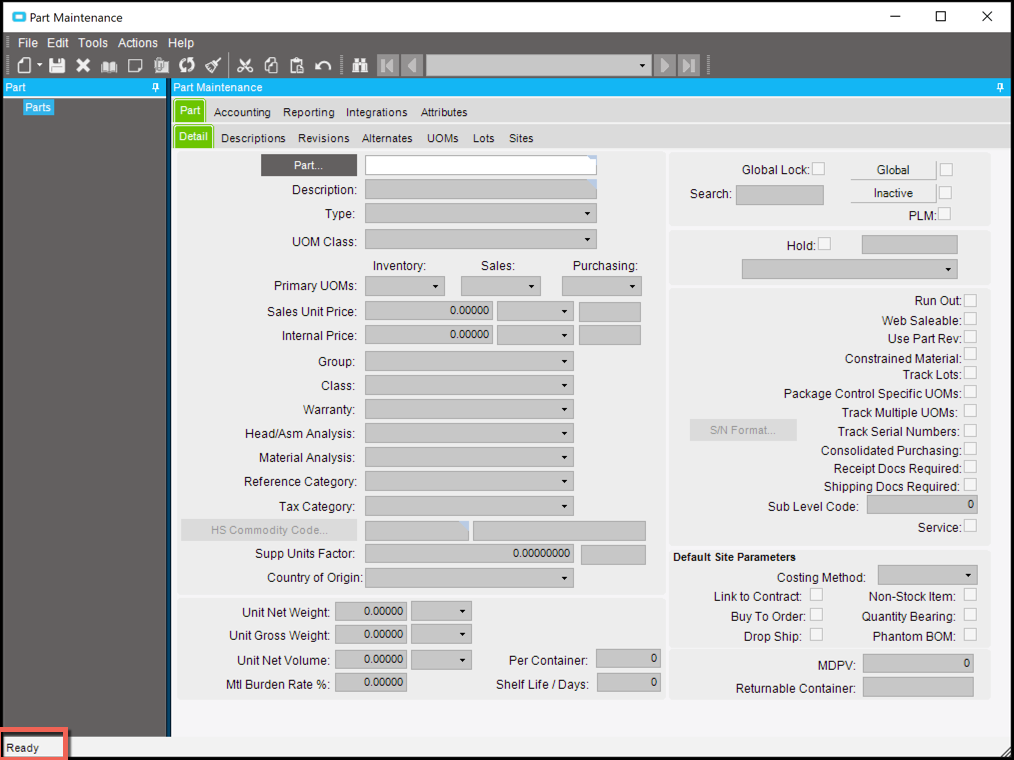 Set Epicor Screen Status Message With Code — GingerHelp