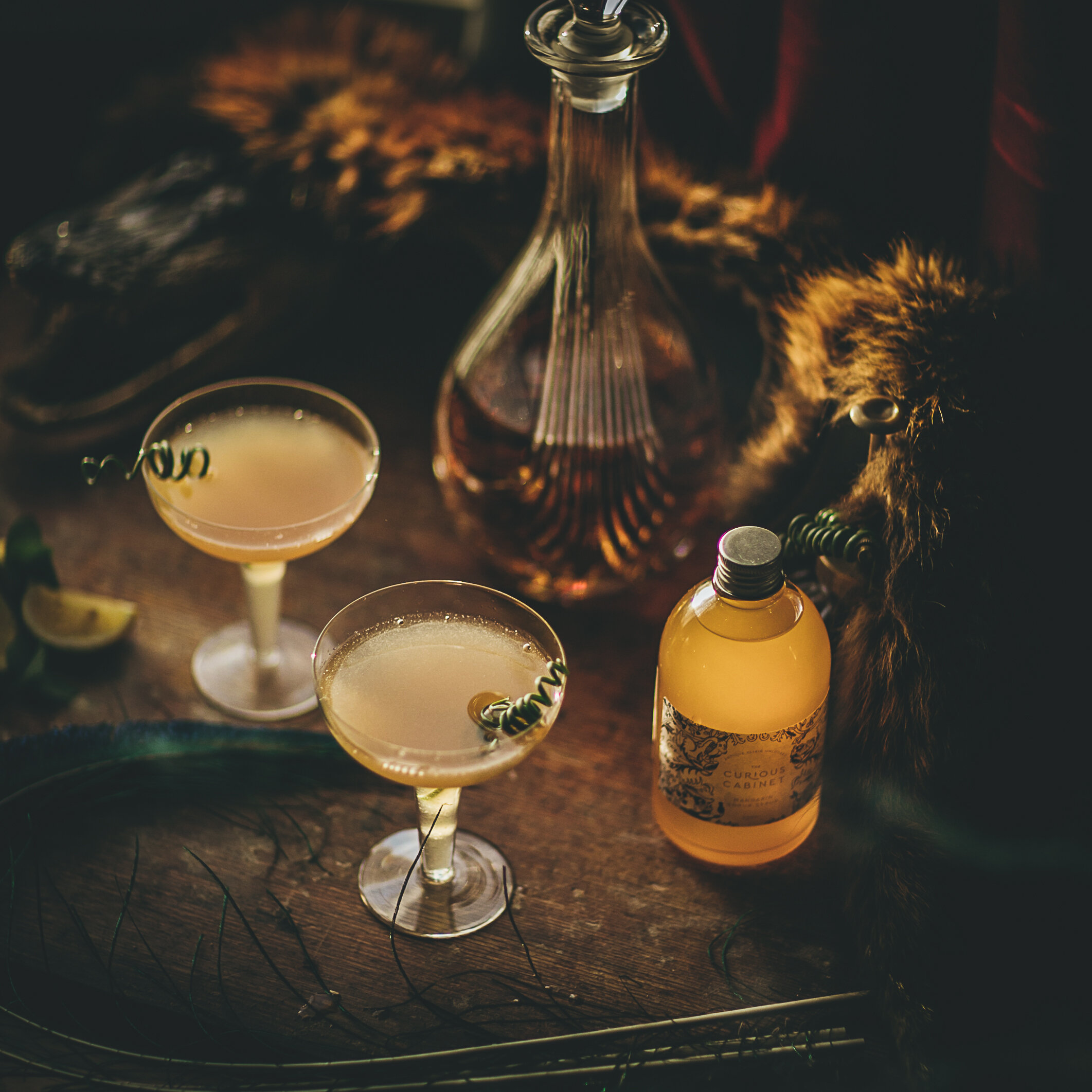 Mandarin Shrub Syrup — The Curious Cabinet