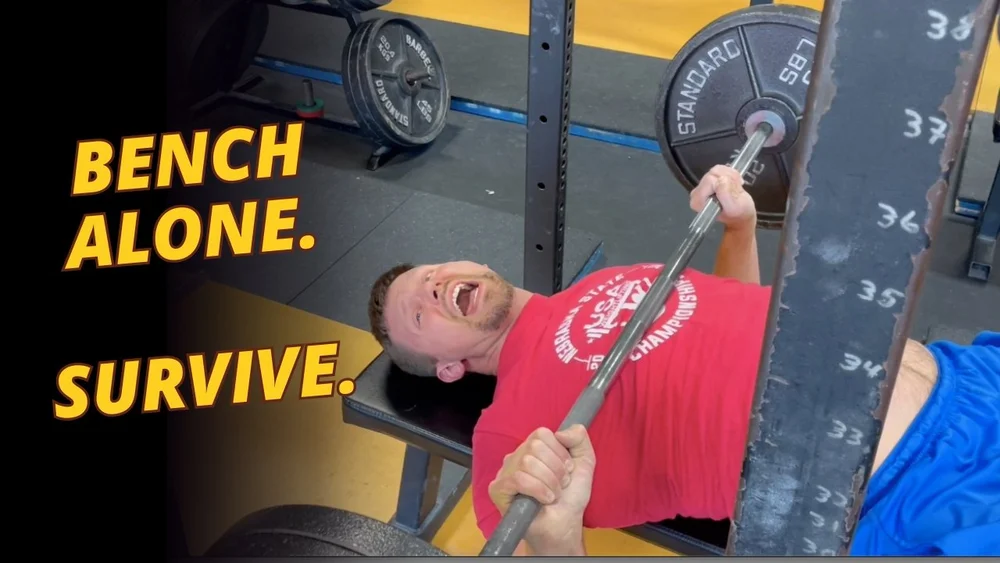 How to Safely Bench Press Alone! | Omaha's Best Gym — Testify Strength ...