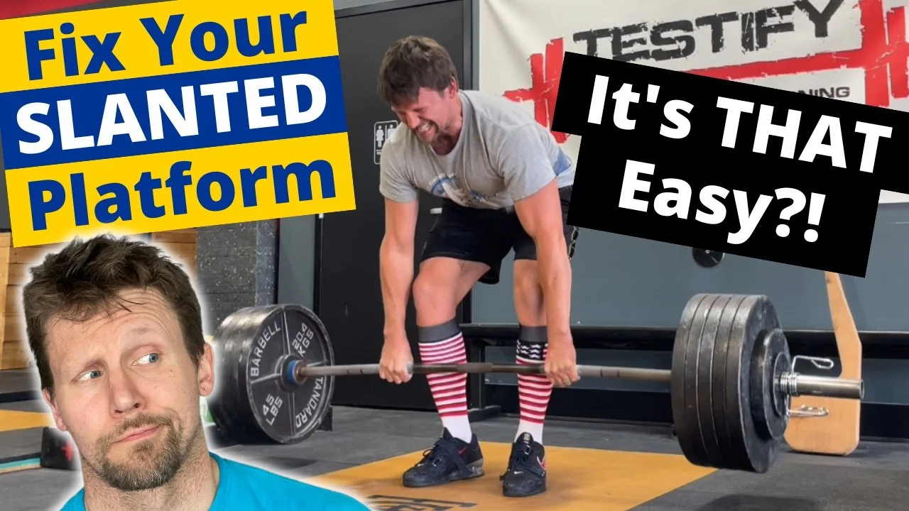 Easy Fix for a Slanted Lifting Platform (cheap & fast) — Testify ...