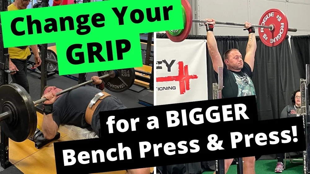 Use This Grip for a BIGGER Bench Press and Press! | Starting Strength ...