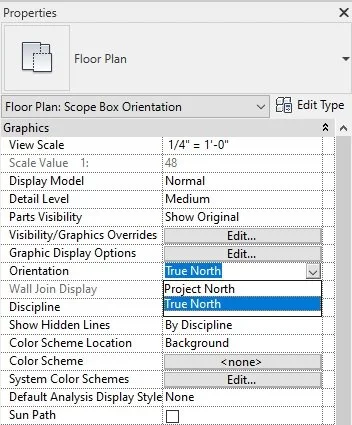 Straighten Angled Revit Site Plans with Scope Boxes
