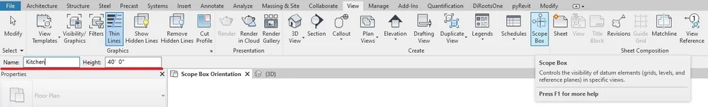 Straighten Angled Revit Site Plans with Scope Boxes