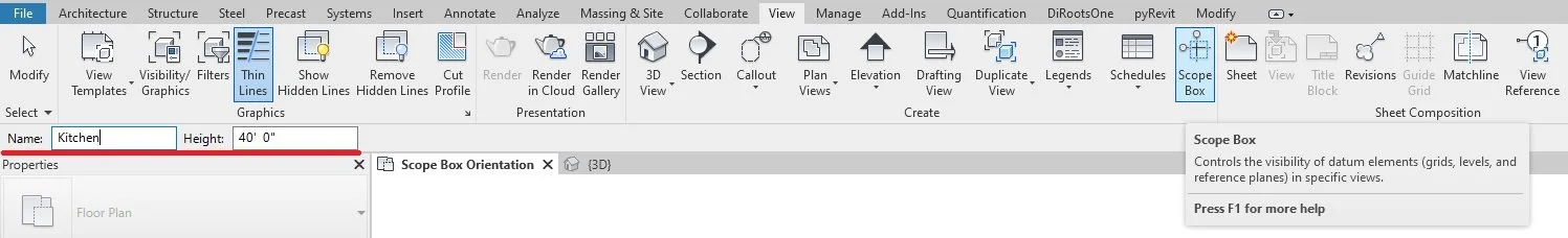 Straighten Angled Revit Site Plans with Scope Boxes
