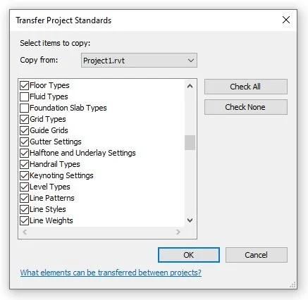 7 Tips for Revit Transfer Project Standards