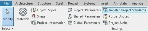 7 Tips for Revit Transfer Project Standards