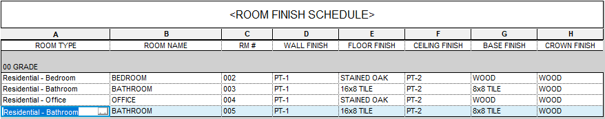 3 Examples of Using Revit Key Schedules for Efficient Documentation