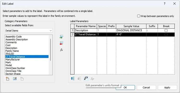How to Create Automatic Travel Distance Calculations in Revit LT