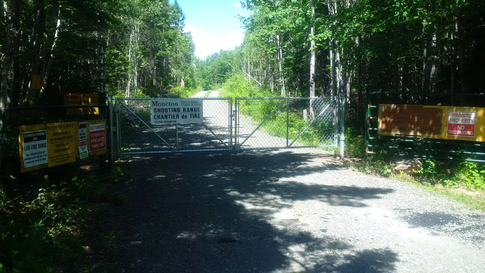 Range Info — Moncton Fish and Game Association