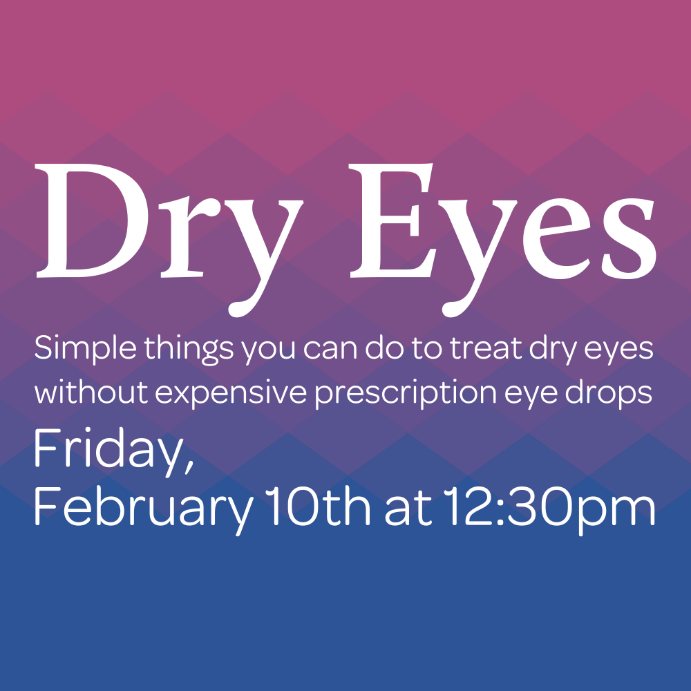 Dry Eyes — Dr. Gwenn Rosenberg ND