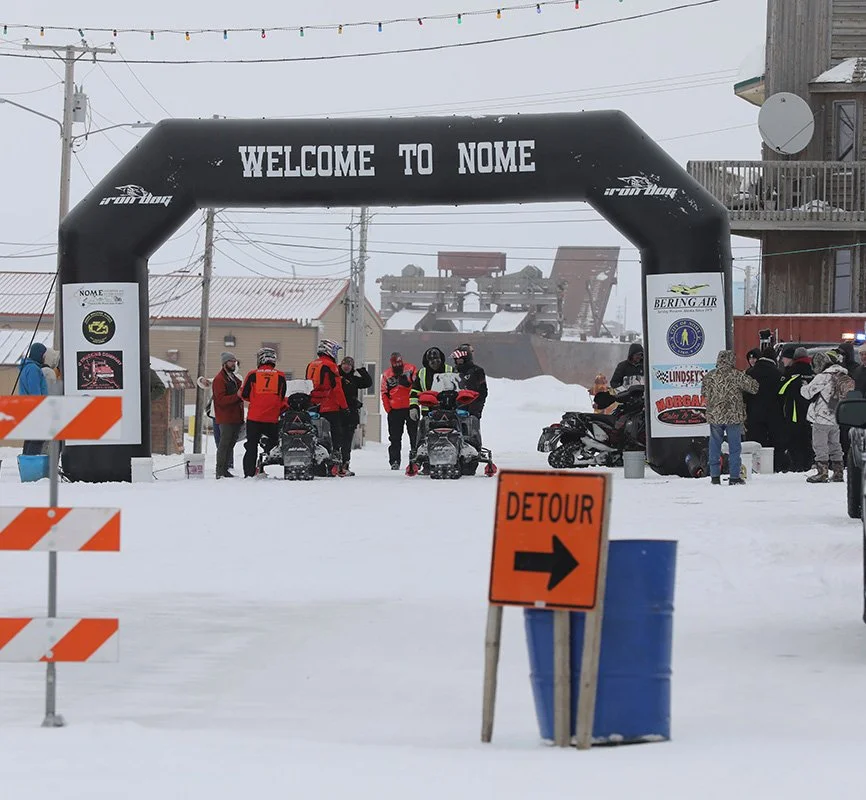 Racers arrive to Iron Dog's ceremonial halfway point in Nome — Iron Dog ...