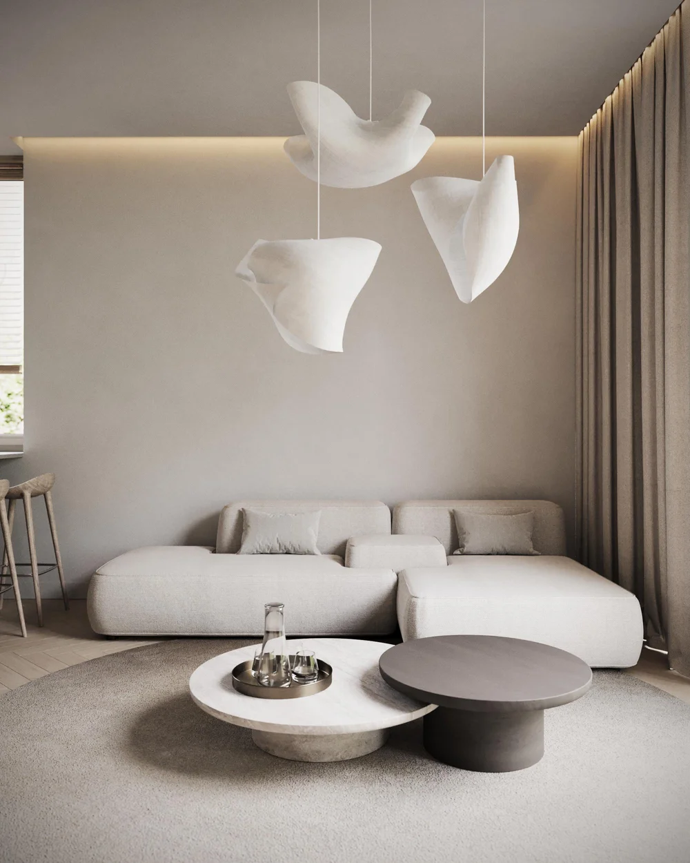 Artful, Earthy Design Takes Center Stage in This Modern Minimalist Home