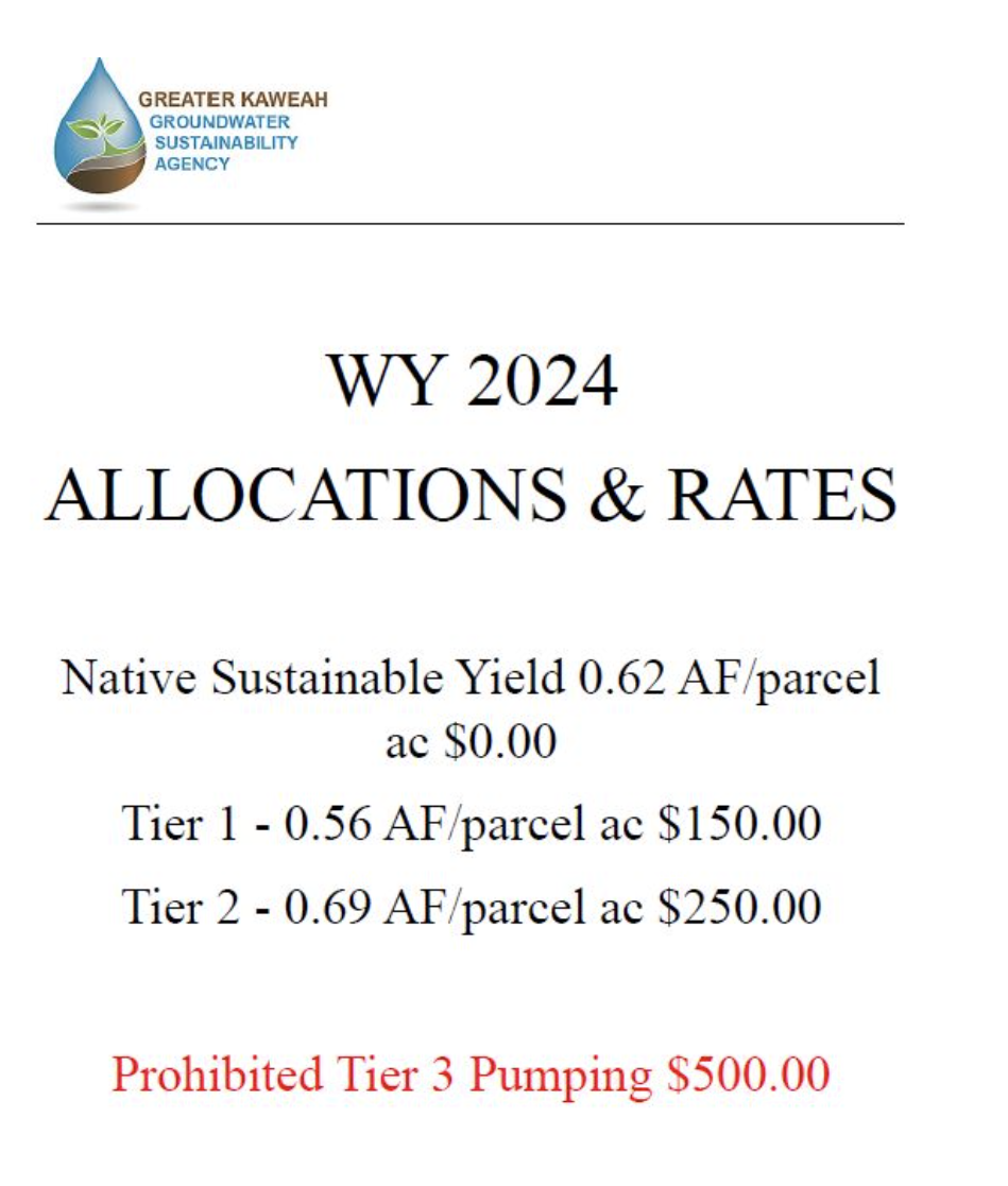 Greater Kaweah GSA — Delta View Water Association