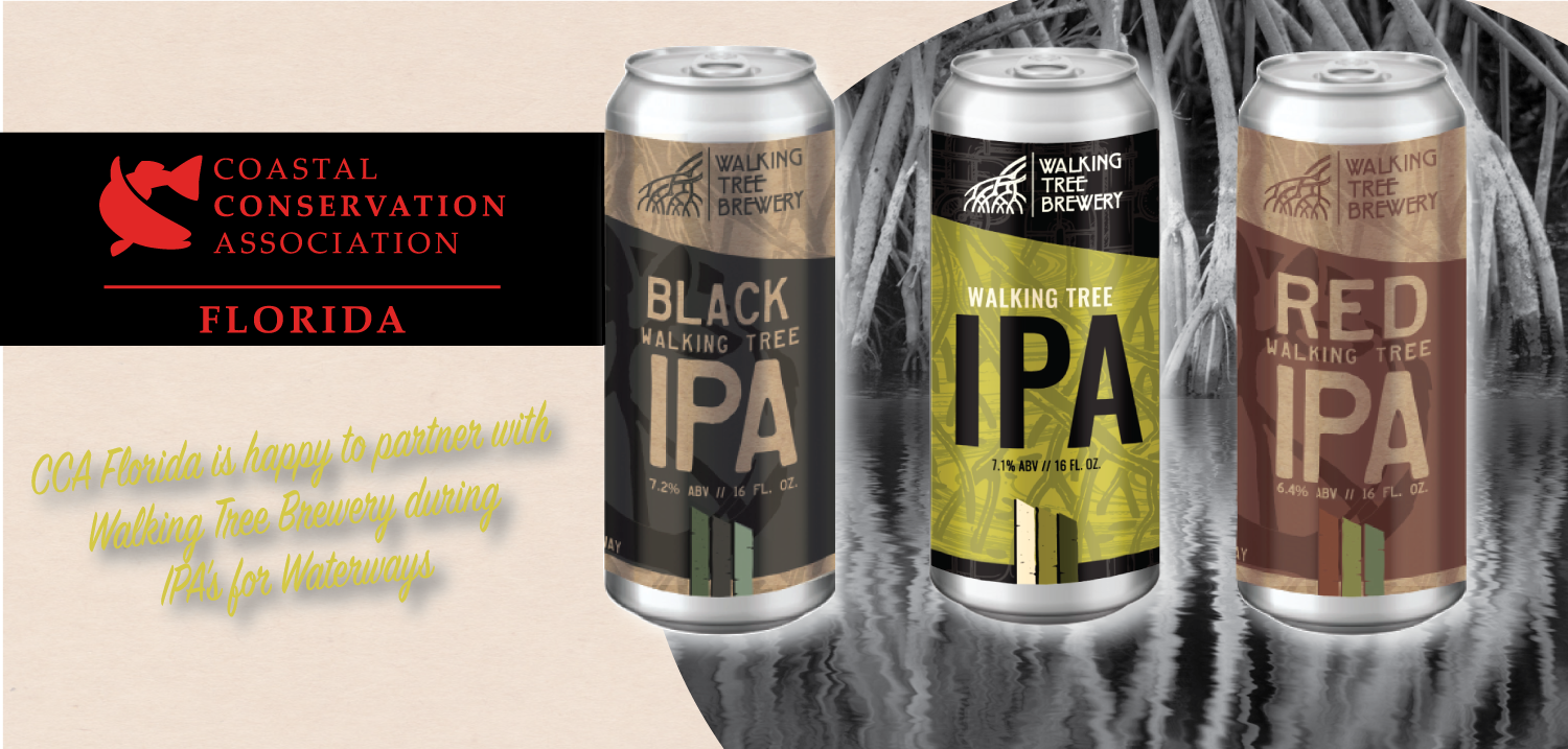 IPA's FOR WATERWAYS — Walking Tree Brewery