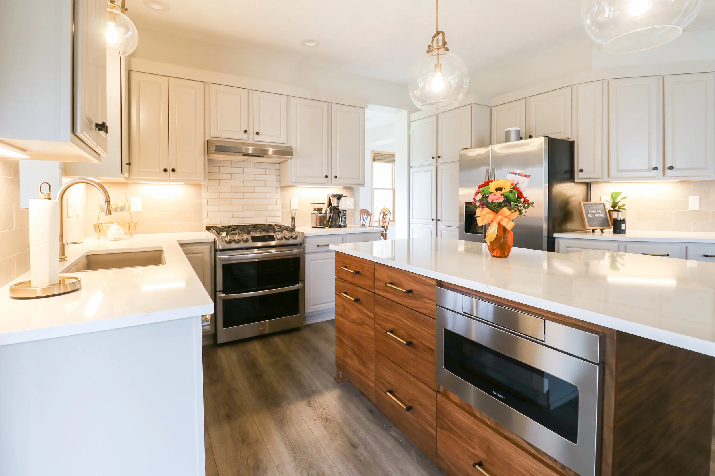 Before and After: Tonya and Carl's Main Level Remodel — Mega Remodel