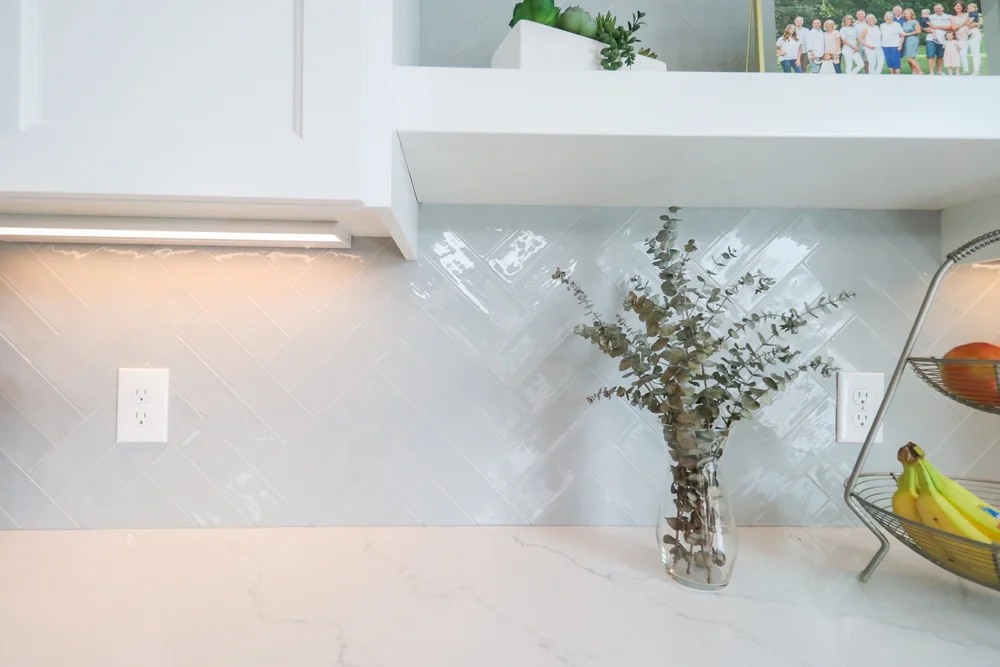 Before and After: Erin and Bill's Cool Blue Kitchen — Mega Remodel