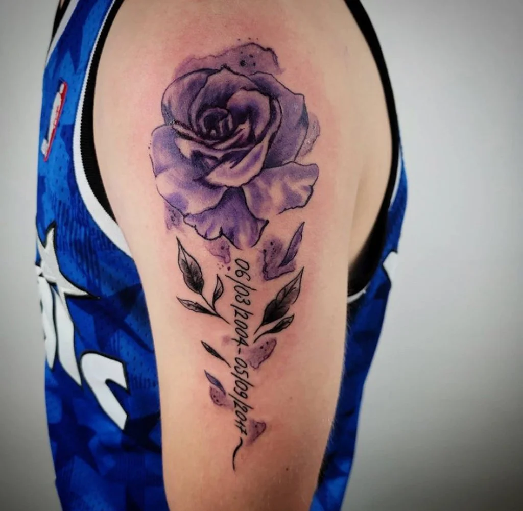 65 Roses Cystic Fibrosis Tattoo Designs