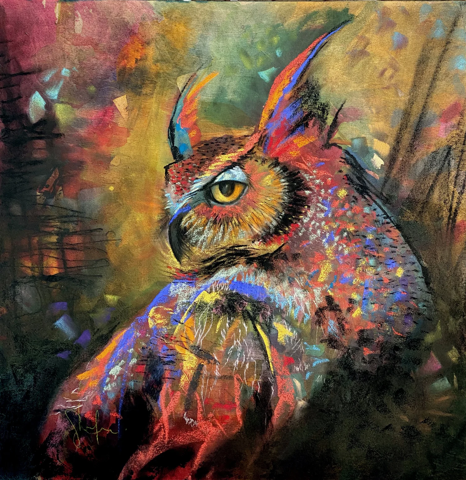 Mixed Media Animals series — Sharlena Wood
