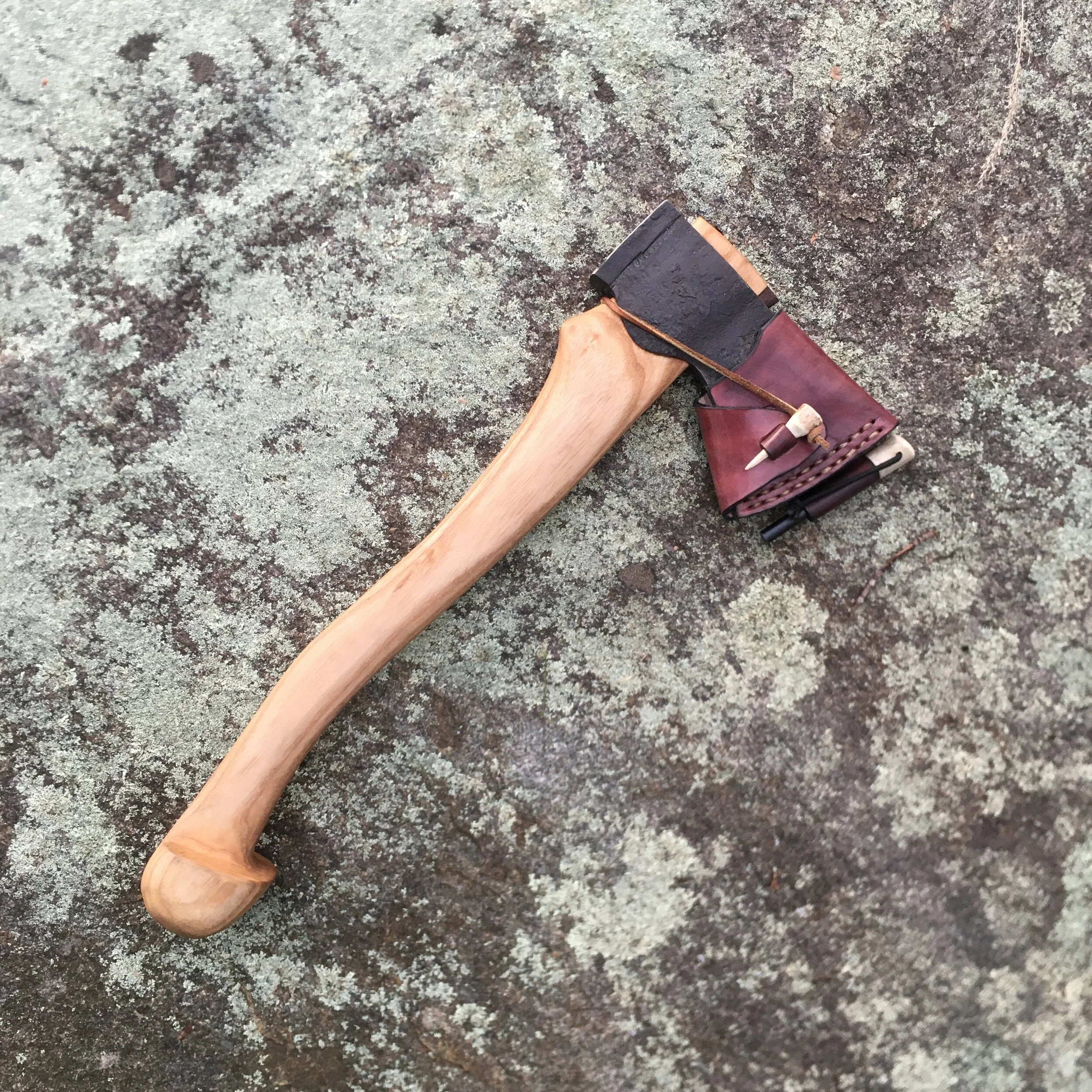 Eagle Headed Bushcraft Shepherd's Axe Made to Order — Nicholas K. Downing