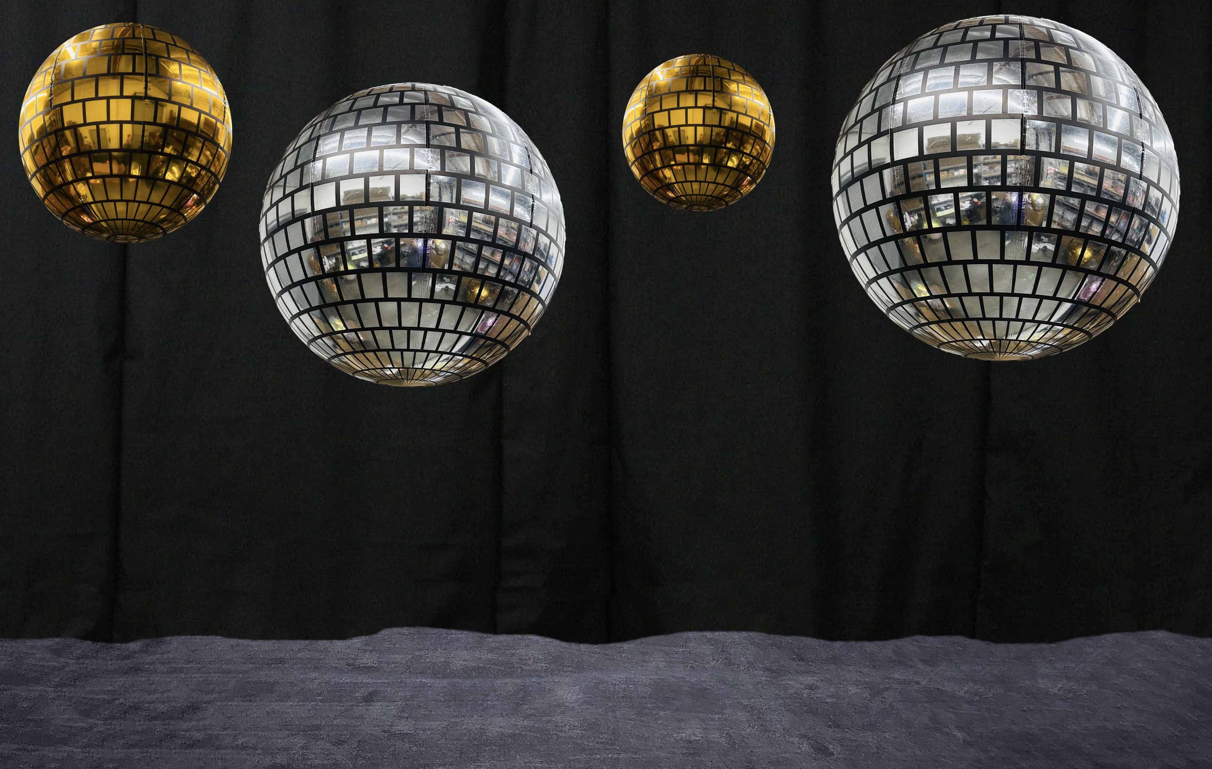 Our Inflatable Mirror Ball and Big Shiny Balls are available for rental ...