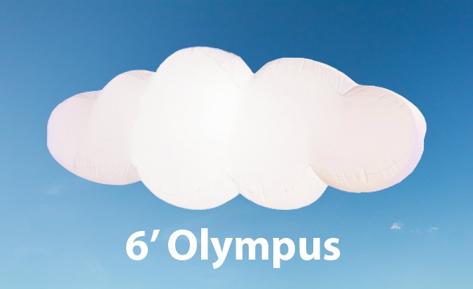 Inflatable Clouds with LED Lights, Inflatable Sun and planets are ...