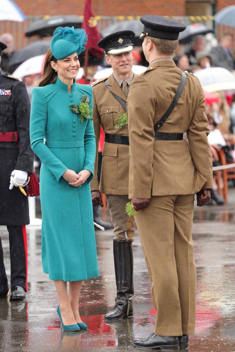 The Prince and Princess of Wales Attend St. Patrick's Day Parade 2023 ...