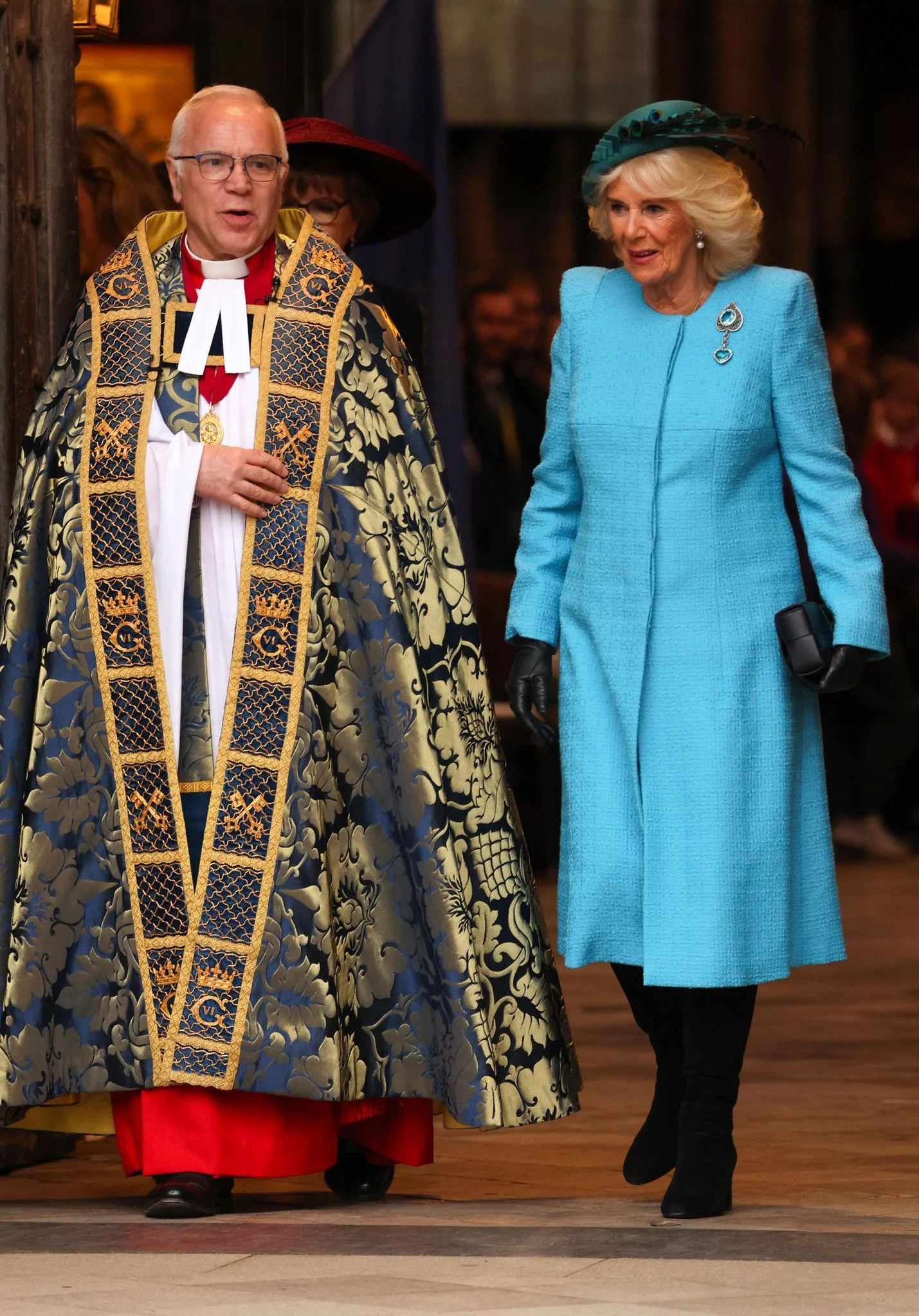 Queen Camilla Attends Commonwealth Day Service 2024 — Royal Portraits ...