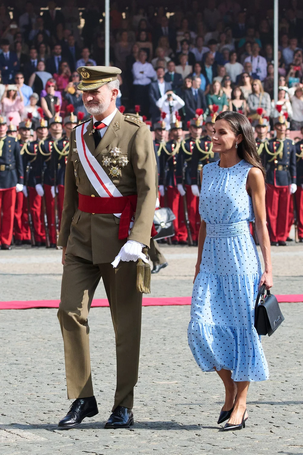 The King and Queen of Spain Attend Pledge of Allegiance of the Princess ...
