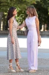 Queen Letizia Hosts Meeting with Spouses of NATO Leaders During NATO ...